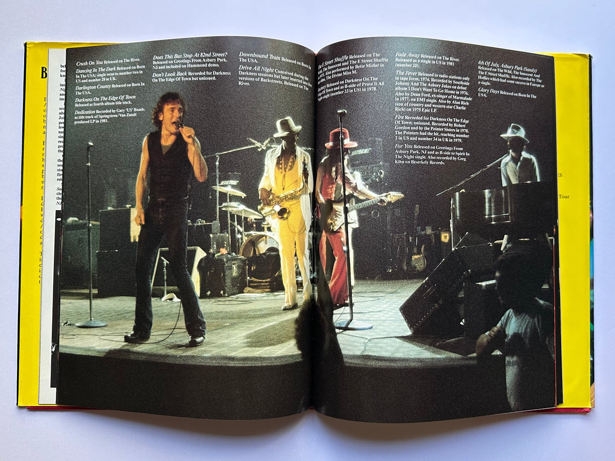 Vintage 1984 Bruce Springsteen Photo Book – Nashville Recording Supply